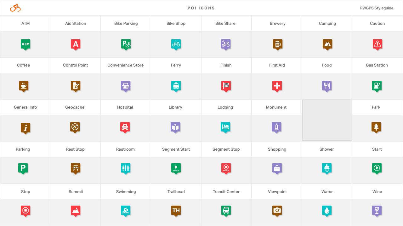 Points of Interest (POI) – Ride with GPS Help Center