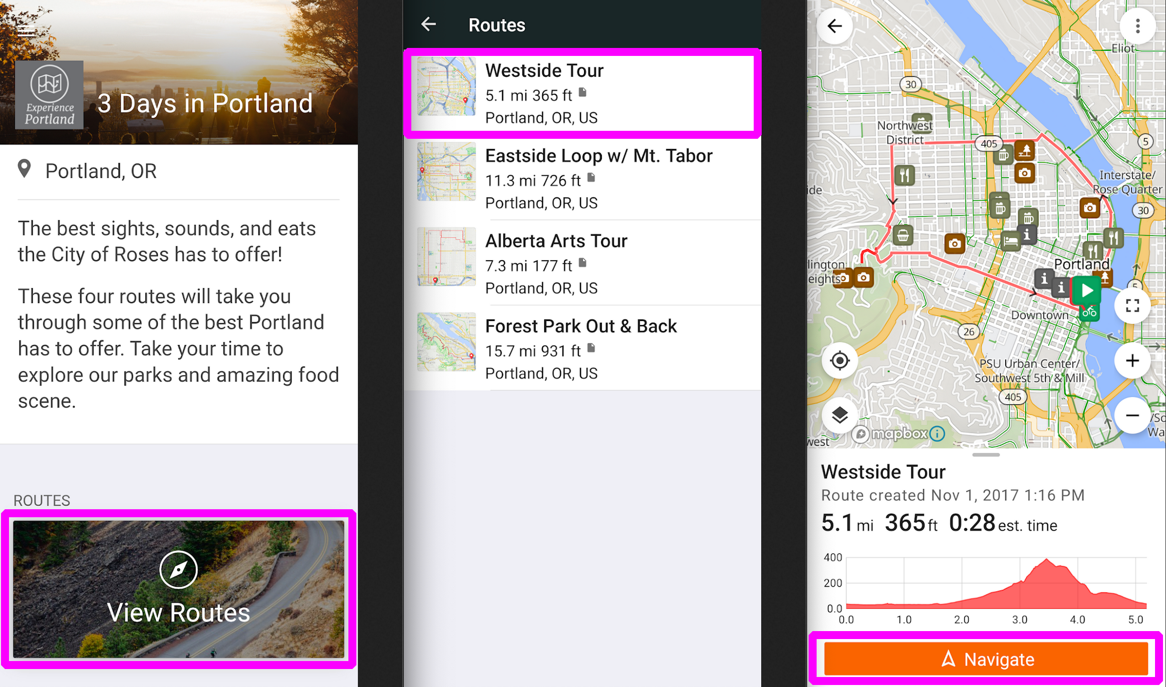 Mobile App - Experiences – Ride with GPS Help Center