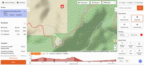 Points of Interest (POI) – Ride with GPS Help Center